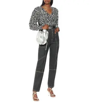 MARANT ETOILE Floral Wrap Blouse