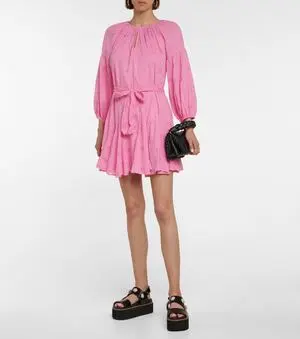 Velvet By Graham & Spencer Gracie Cotton Minidress
