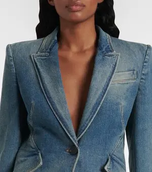 Alexander McQueen Denim Blazer