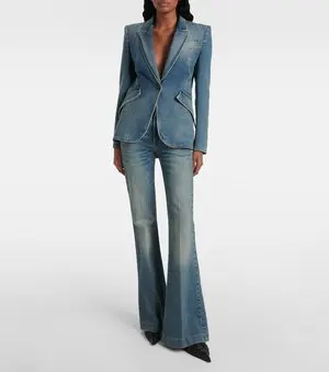 Alexander McQueen Denim Blazer