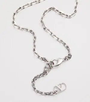 Valentino Garavani Crystal Heart Pendant Necklace