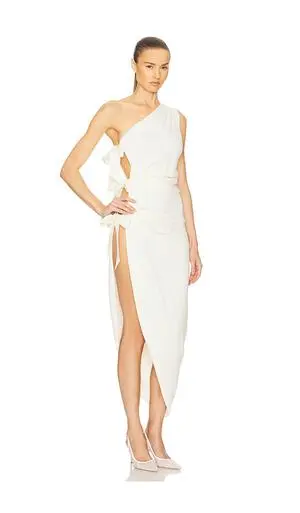 HELSA Seline Dress - Cream