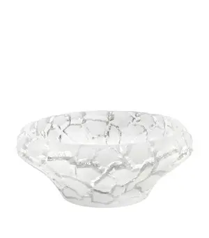 Lalique Crystal Caldera Bowl Clear