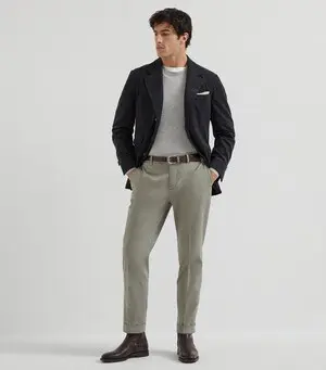 Brunello Cucinelli Cashmere Crew Neck Sweater - Grey