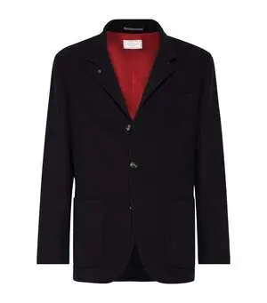 Brunello Cucinelli Cashmere Coat - Blue