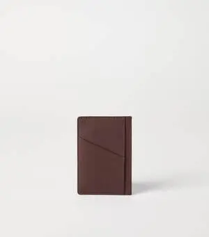 Brunello Cucinelli Leather Card Holder