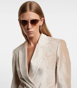 Cartier Panthère De Cat-eye Sunglasses