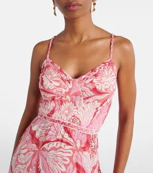 Poupette St Barth Cara Floral Maxi Dress