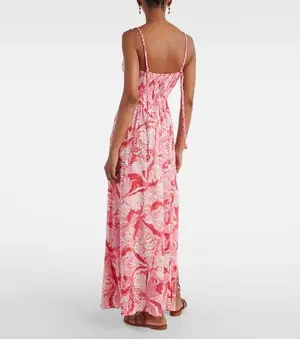 Poupette St Barth Cara Floral Maxi Dress