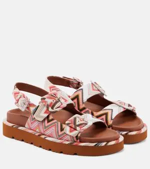 Missoni Mia Embellished Sandals - Multicoloured