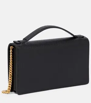Valentino Garavani Vsling Leather Wallet On Chain