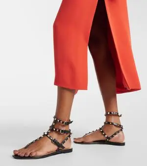 Valentino Garavani Rockstud Leather Sandals
