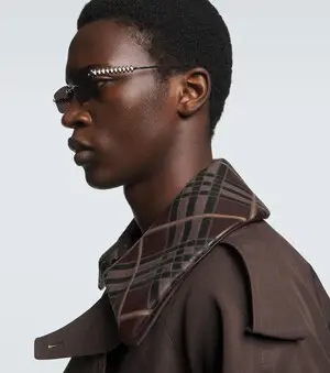 Cartier Clash De Rectangular Sunglasses