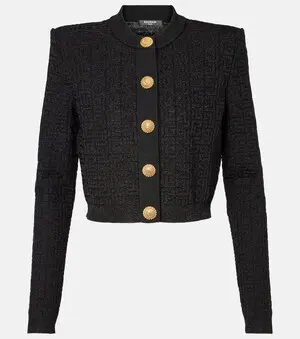 Balmain Labyrinth Knit Cardigan