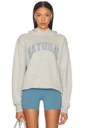MUSEUM OF PEACE & QUIET Natural Hoodie - Ash