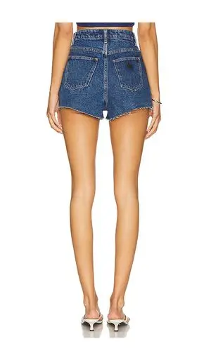 Abrand Denim High Relaxed Short