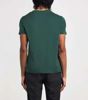 Isaia Silk-cotton T-shirt - Green