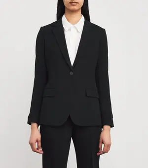 Theory Admiral Crepe Single-breasted Blazer