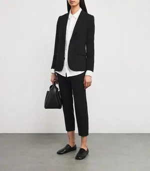Theory Admiral Crepe Single-breasted Blazer
