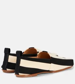 Jacquemus Carre Striped Slip-on Shoes