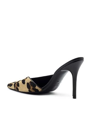 GIA BORGHINI X Helsa Boss Mule - Leopard