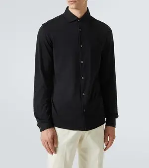 Thom Sweeney Cotton Jersey Shirt
