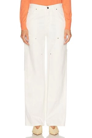 Renggli Work Wide Leg Jeans - Bone