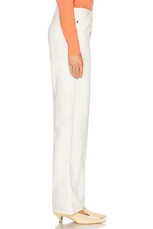 Renggli Work Wide Leg Jeans - Bone
