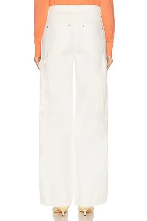 Renggli Work Wide Leg Jeans - Bone