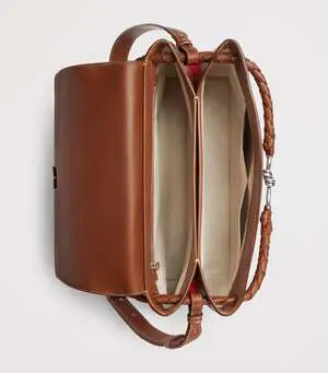 Bottega Veneta Large Canvas Andiamo Messenger Bag