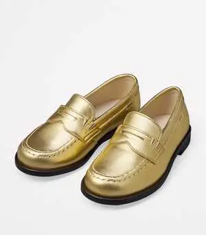 MIKI HOUSE Leather Loafers