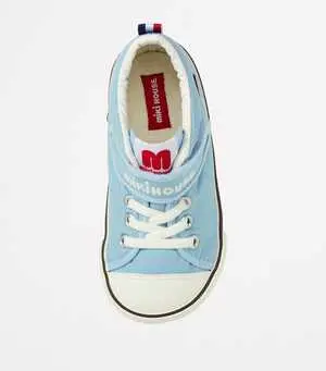 MIKI HOUSE Logo Velcro High Top Sneakers