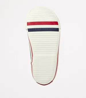 MIKI HOUSE Logo Velcro High Top Sneakers