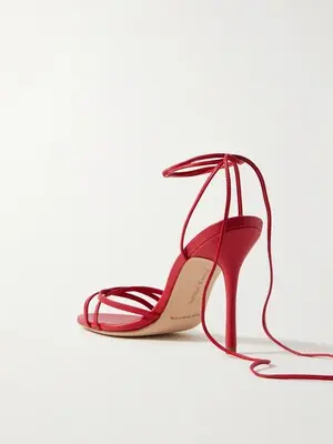 Manolo Blahnik Leva 105 Leather Sandals
