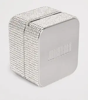 Judith Leiber Miniature 'say Yes' Box - Silver