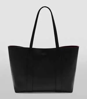 Mulberry Bayswater Leather Tote Bag - Black