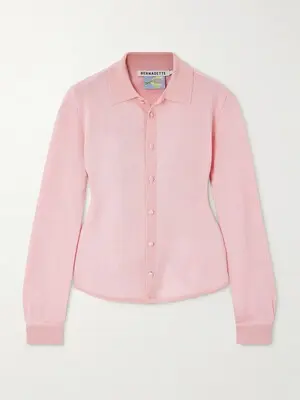 Bernadette Tina Piqué Cardigan