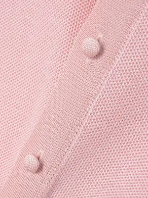 Bernadette Tina Piqué Cardigan