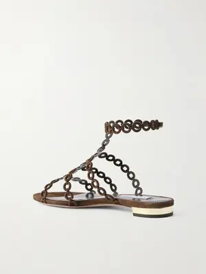 AQUAZZURA Infinity Suede Sandals