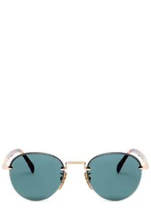 DB EYEWEAR BY DAVID BECKHAM Rimless Round-frame Sunglasses