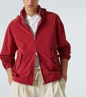 Brunello Cucinelli Hooded Raincoat
