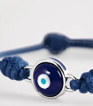 Tateossian Macrame Milos Evil Eye Bracelet