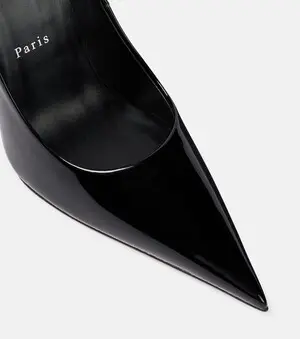 CHRISTIAN LOUBOUTIN Kate Clawmax 100 Patent Leather Pumps