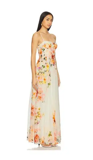 Hemant & Nandita Corsetted Long Dress