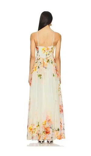 Hemant & Nandita Corsetted Long Dress