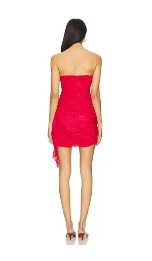Amanda Uprichard Anja Mini Dress - Red