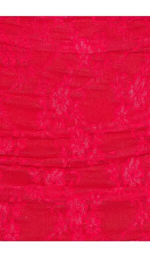 Amanda Uprichard Anja Mini Dress - Red