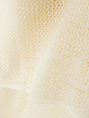 Calle Del Mar Crocheted Wide-leg Trousers