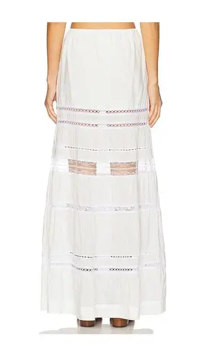 SWF Tiered Lace Maxi Skirt