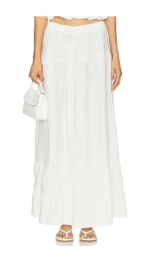 Peixoto Riley Maxi Skirt - White